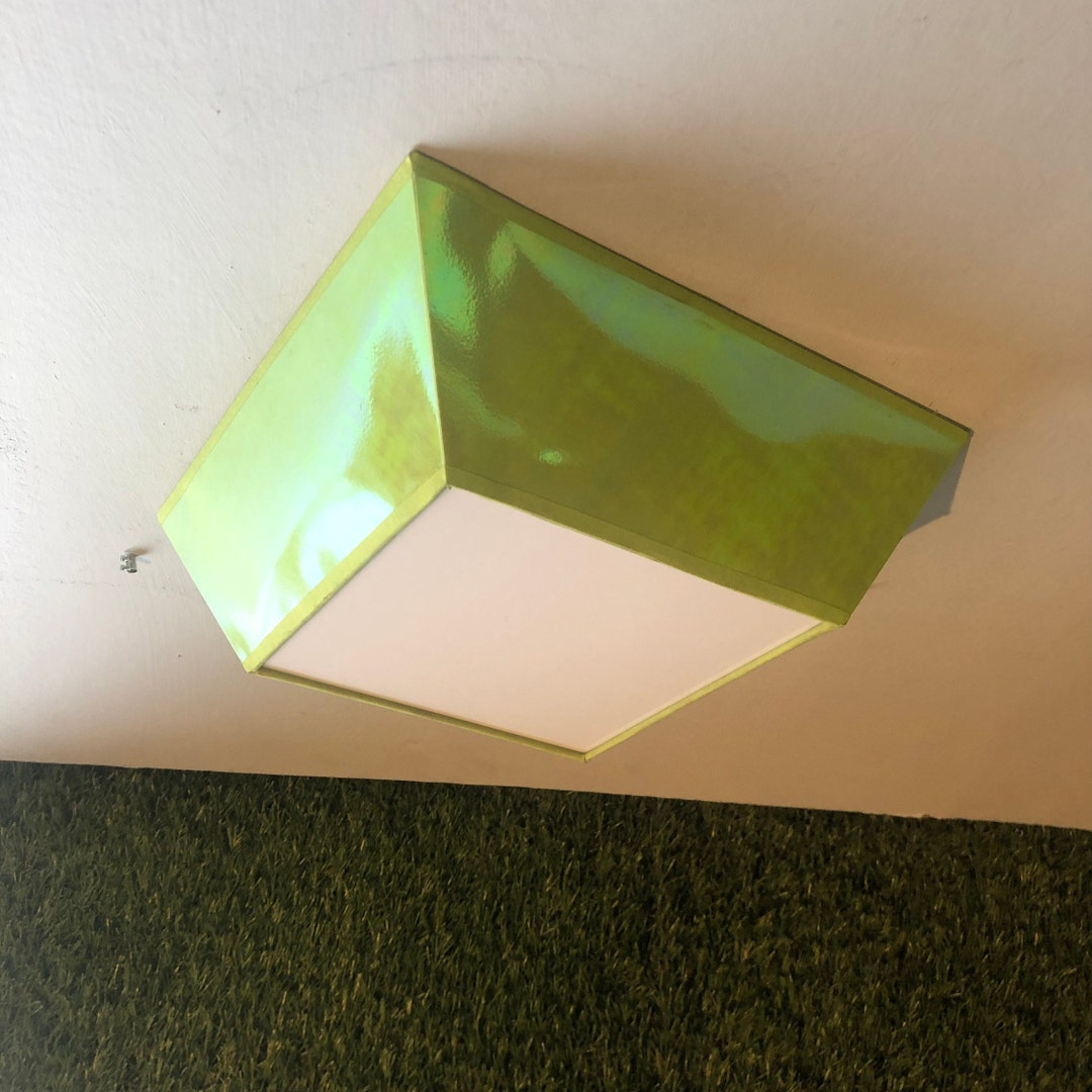 Drum Lampshade Flushmount Ceiling Conic Lamp. Conic Flushmount Light ...