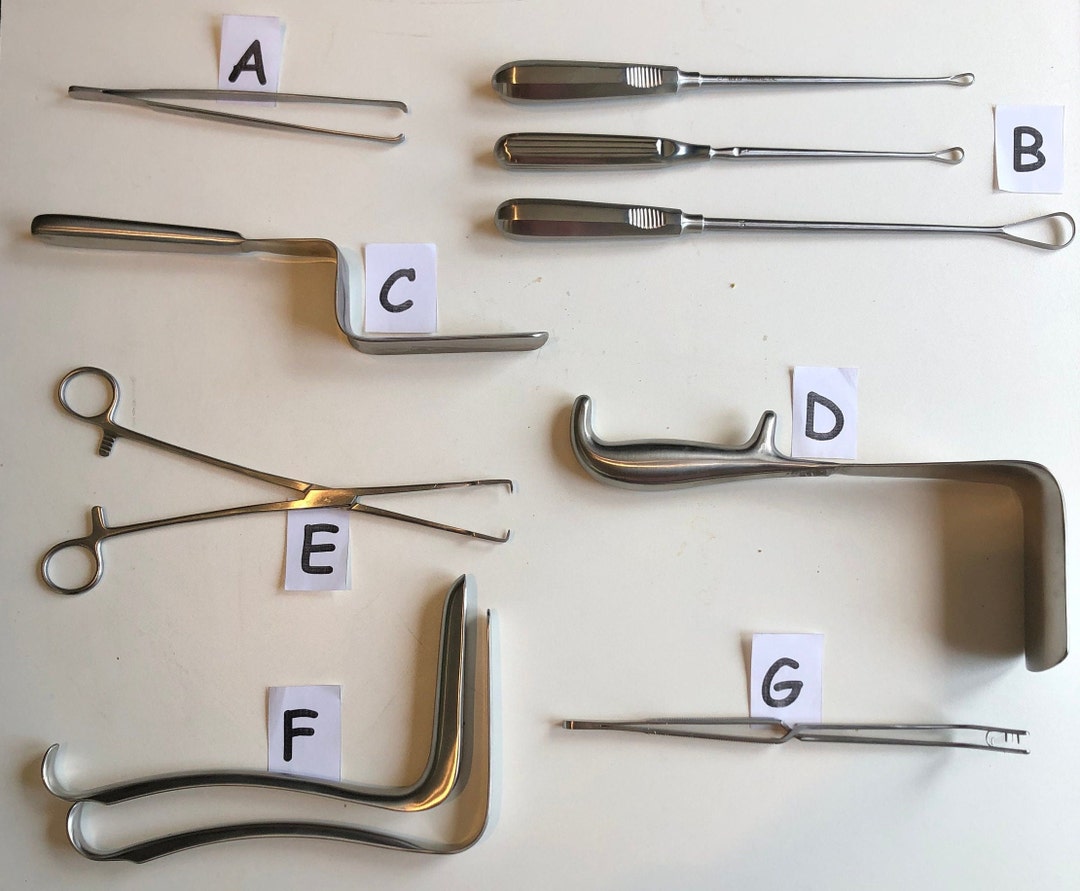RARE 70-80’s Vintage Medical Instruments - Special Metal Antique Tool ...