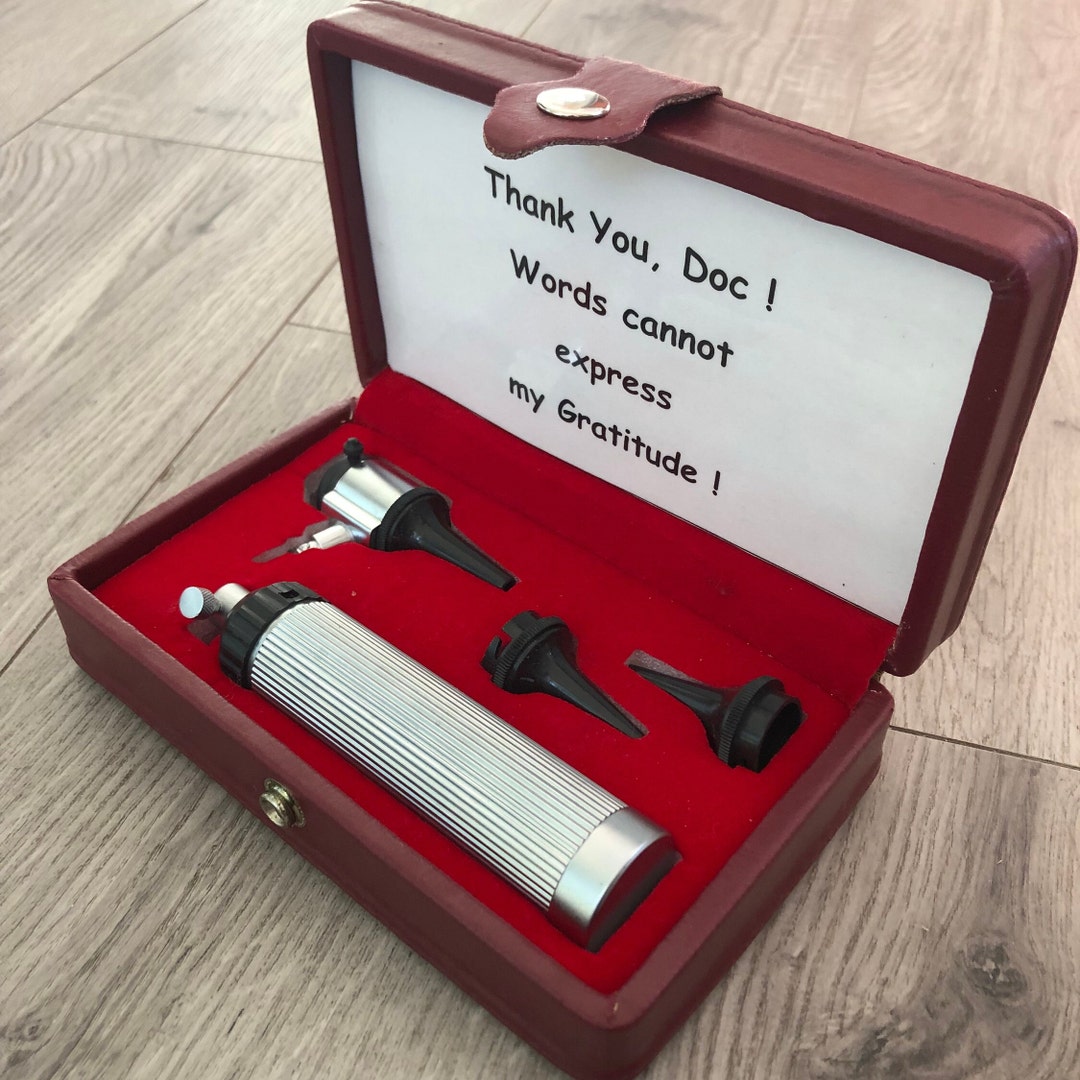 RARE , 90's Vintage Medical Ear Otoscope Instrument - Set, Special ...