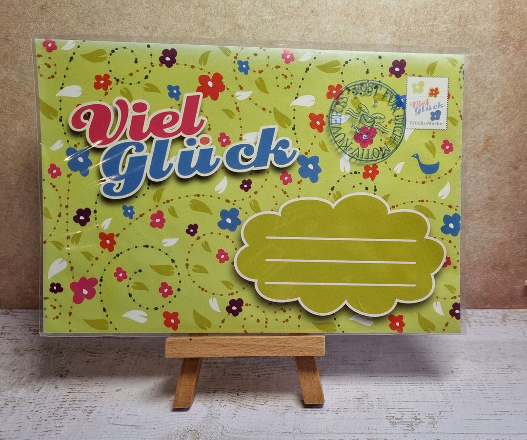 Letter Motif Envelope With Card From Post for You, Various Sets for E.g ...