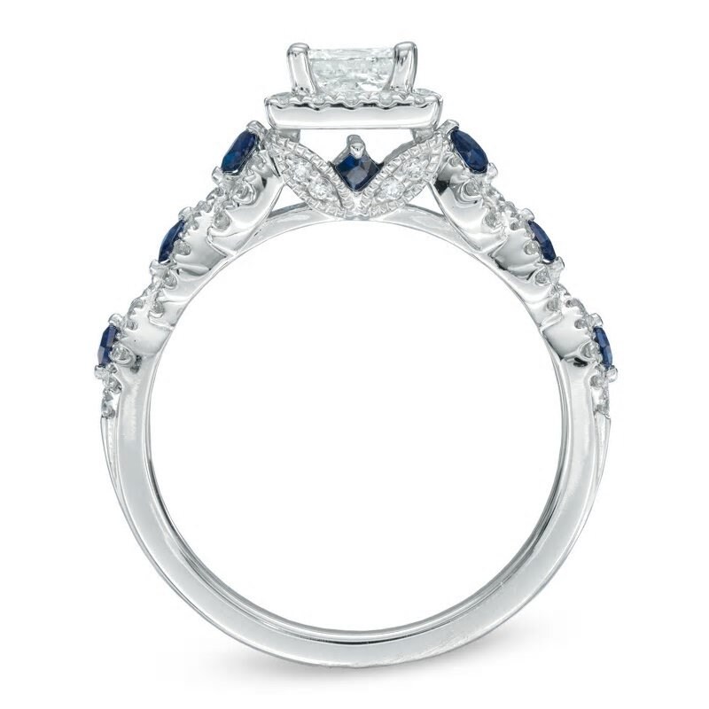 Vera Wang Love Collection 16 Ct Princess Cut Simulated Etsy