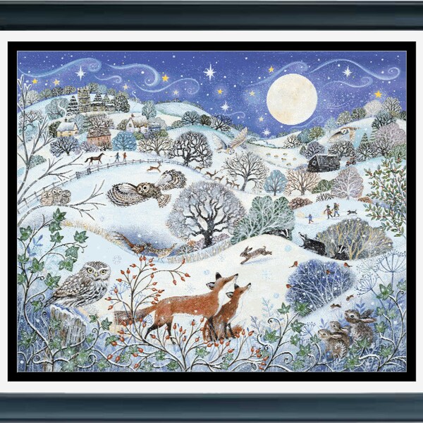 PDF Counted Cross Stitch Pattern Sleeping Animals Frog. Printable ...