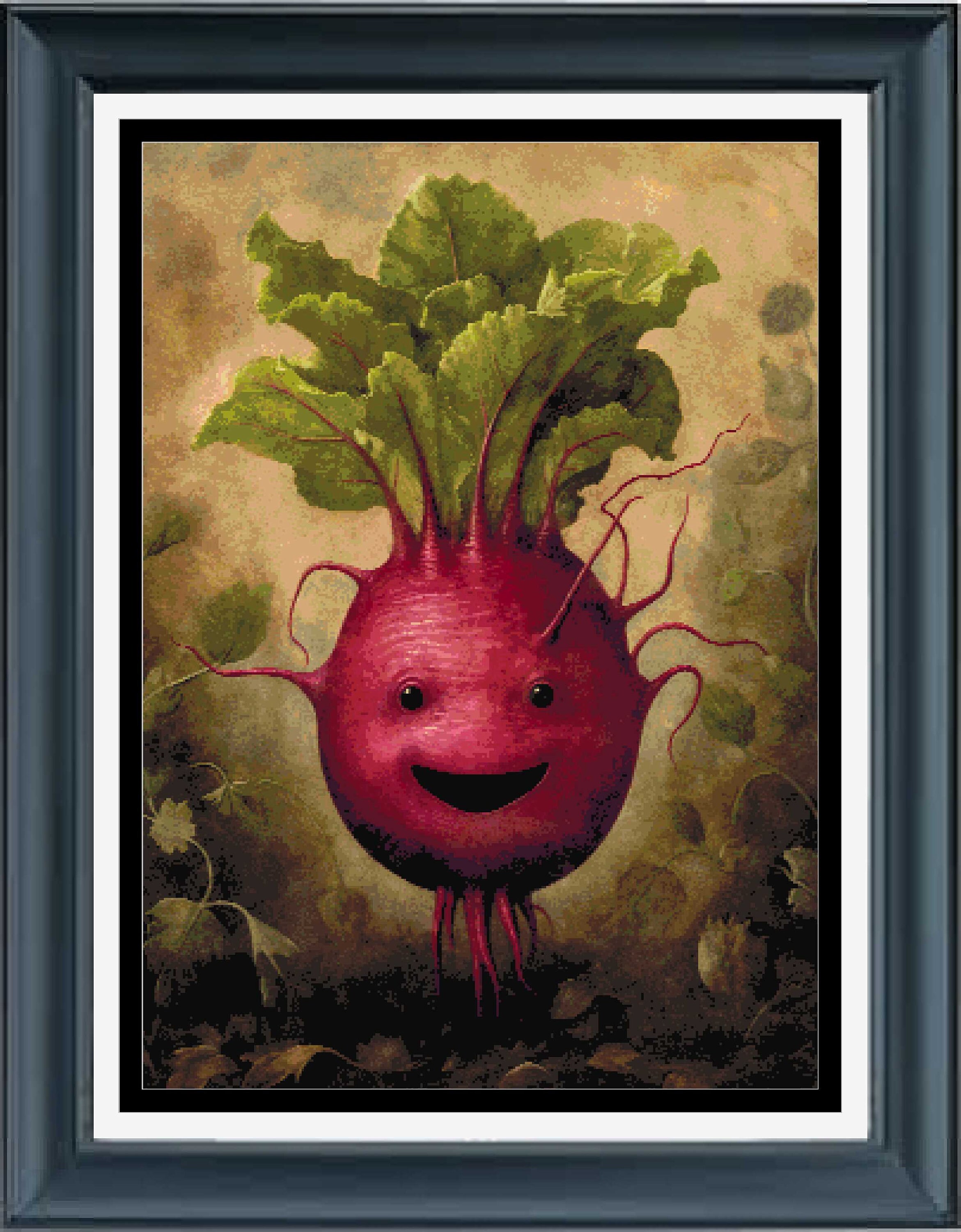 Vegetable Portraits Full Set - Counted Cross Stitch. Pattern Keeper ...