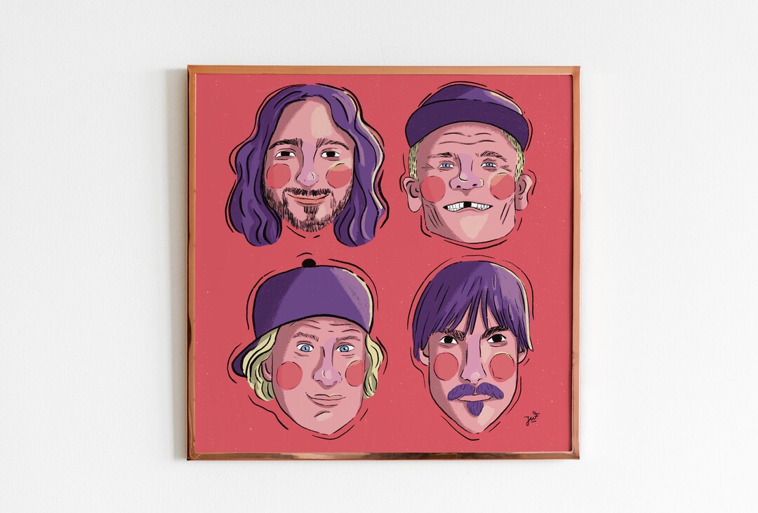 Chili Peppers - Fanart - Etsy
