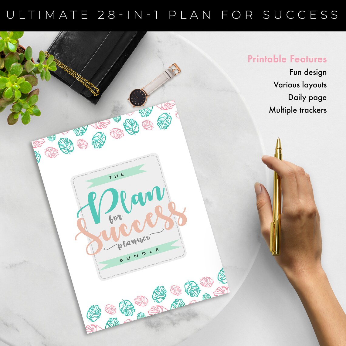 The Ultimate 28 in 1 Plan For Success. Success Planner. | Etsy