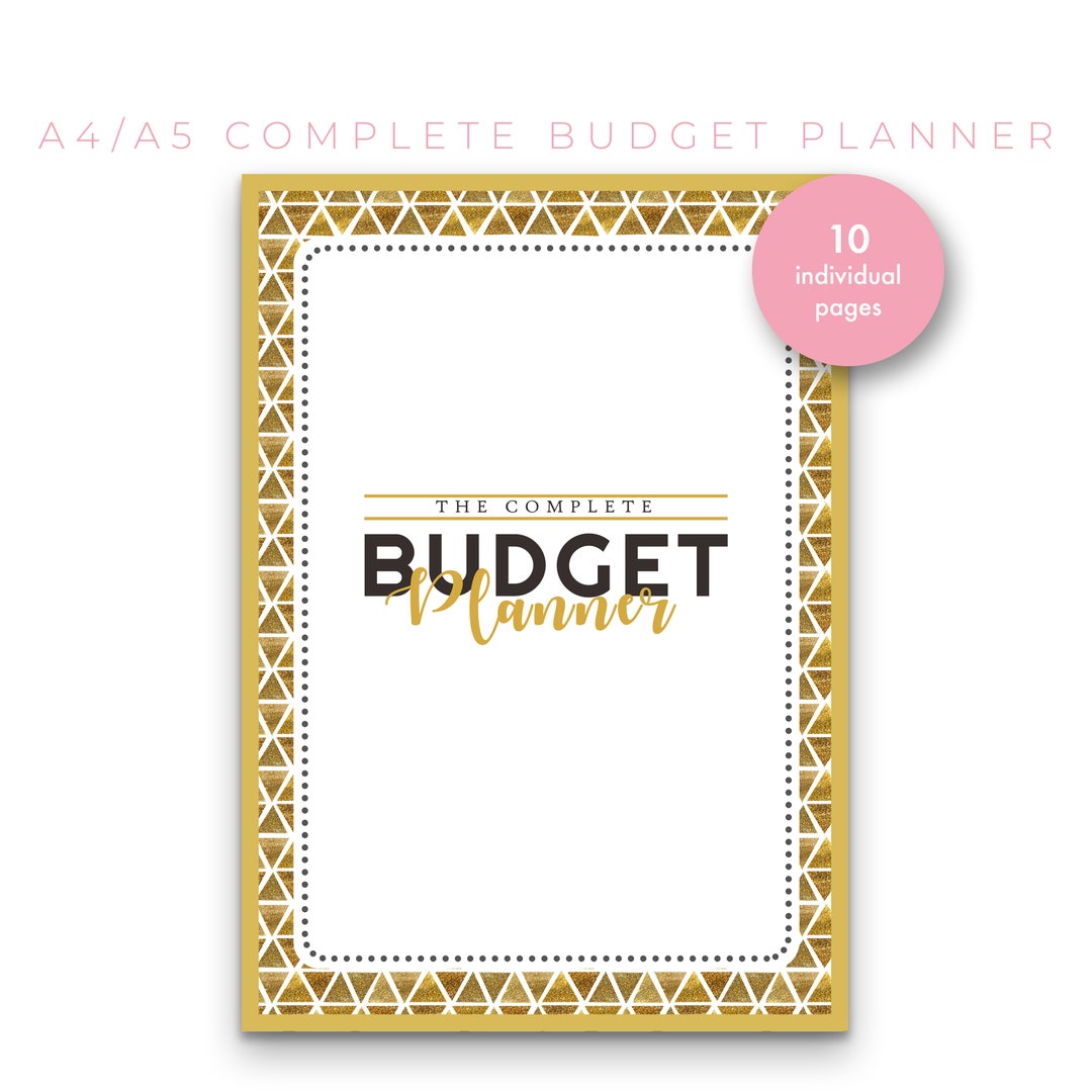 Budget Planner Budget Planner Book Template Expense.savings Debt ...