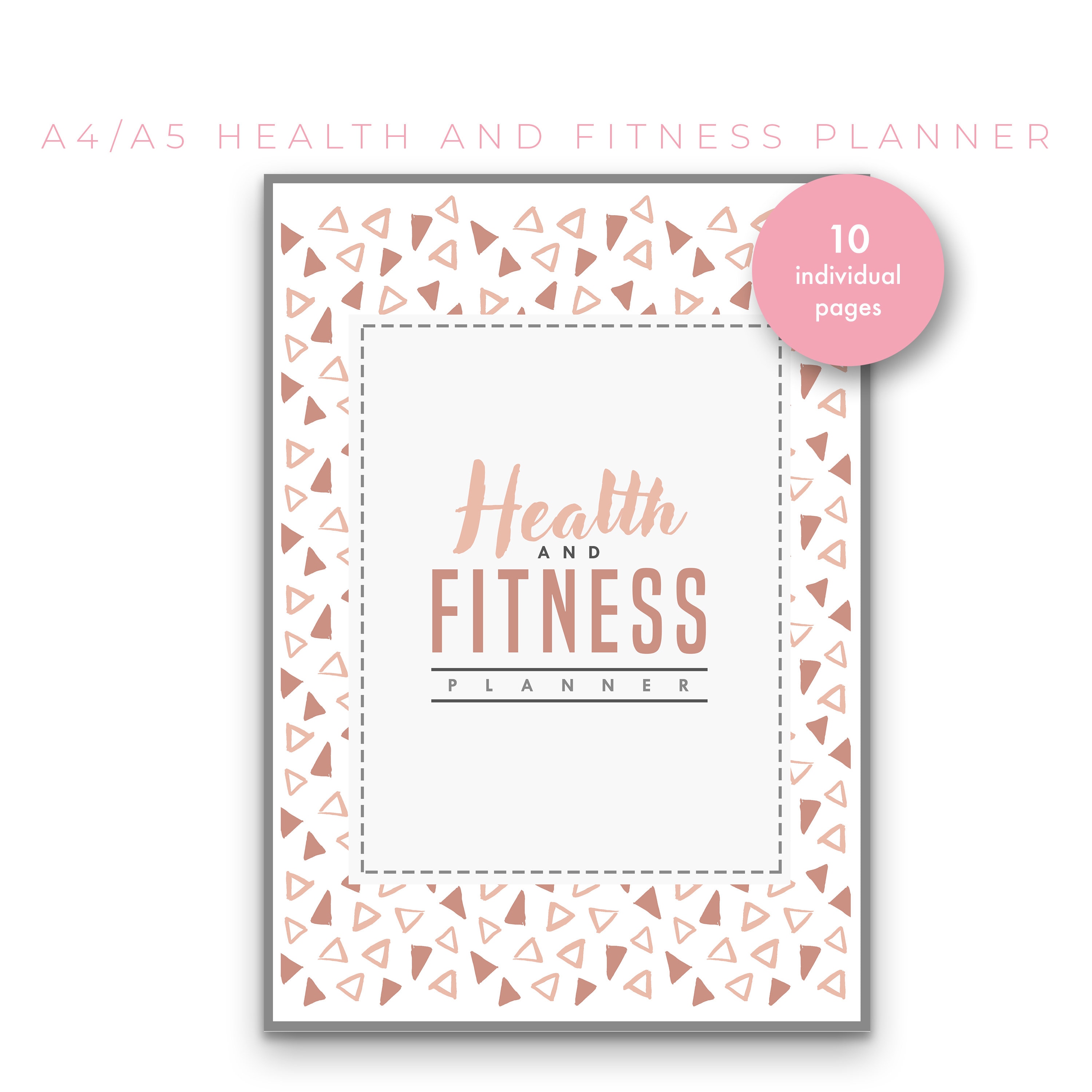 The Ultimate 10 in 1 Health and Fitness Planner.health | Etsy