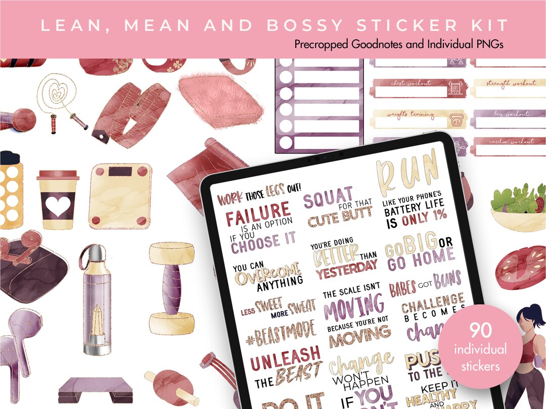 Planner Stickers | Goodnotes Stickers | Goodnotes Stickers | Journal ...