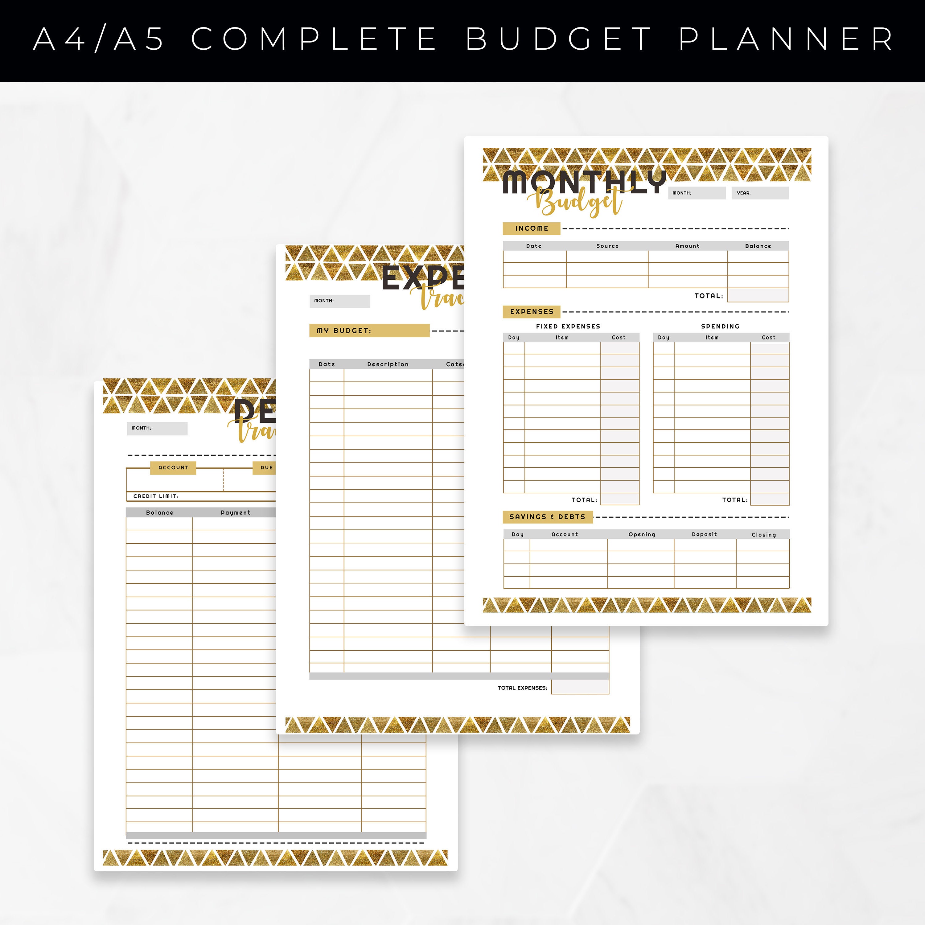 Budget Planner Budget Planner Book Template Etsy budget-planner-budget-planner-book-template-etsy