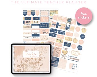 Goodnotes Teacher Planner - Etsy