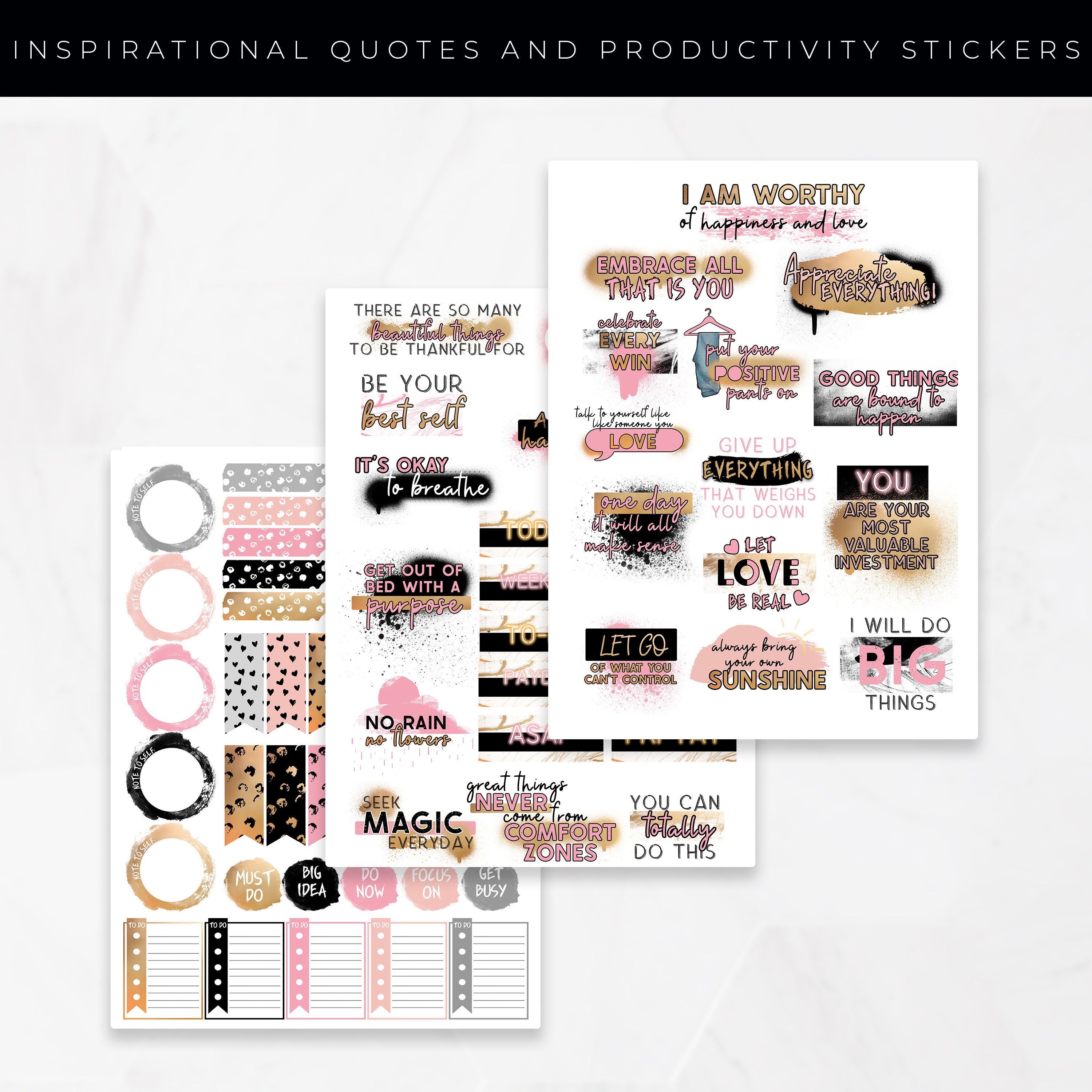 Digital Planner Stickers Digital Stickers Goodnotes - Etsy