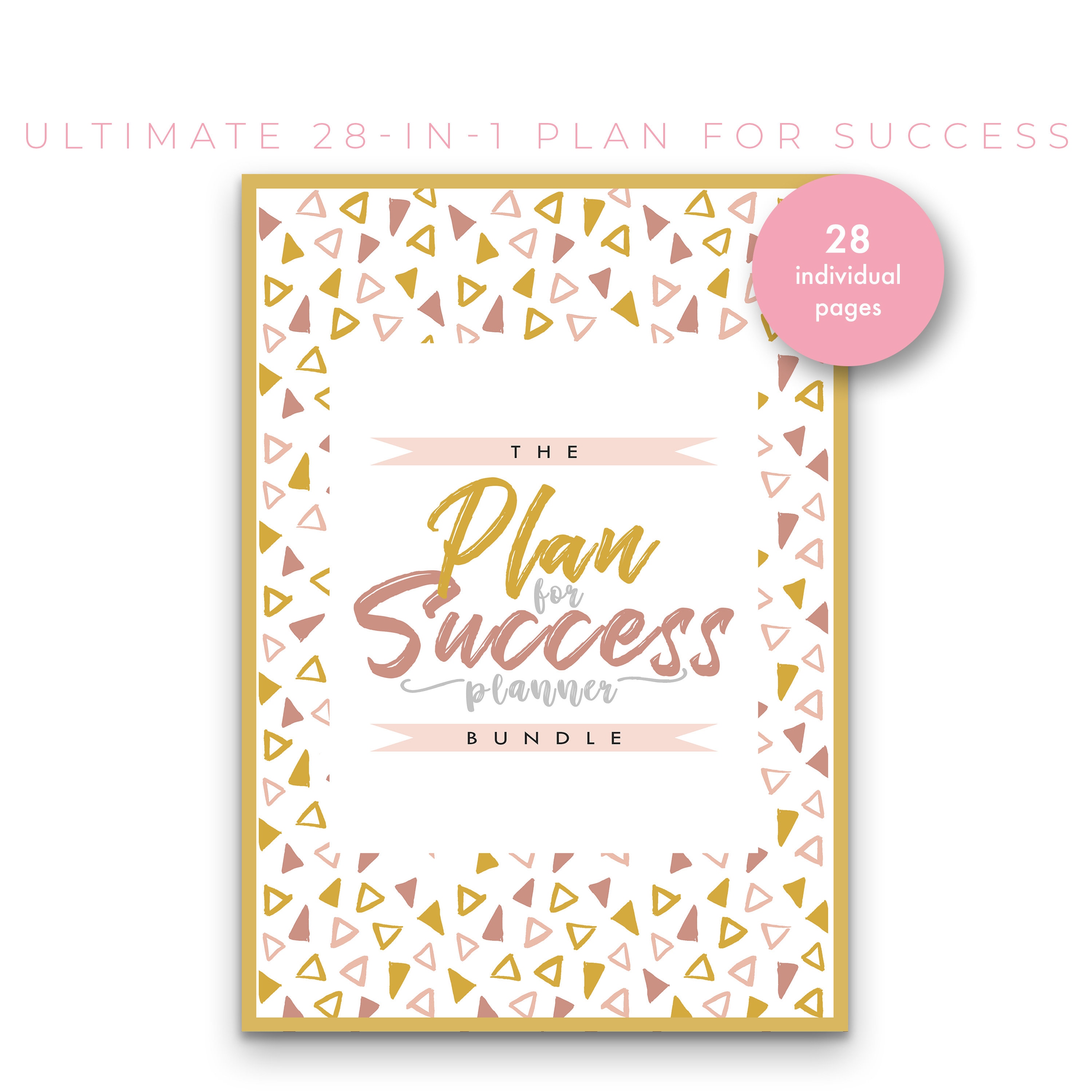 Notebook Editable and Printable The Ultimate 28 in 1 Plan For Success ...