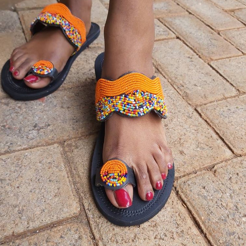 African Sandals - Etsy