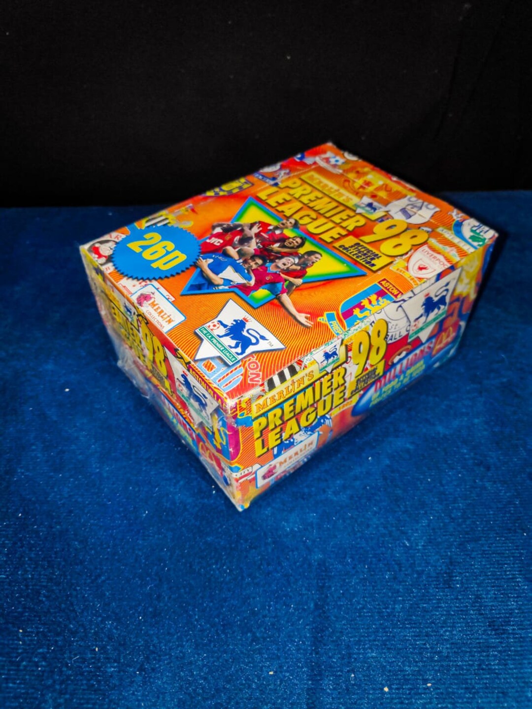 Premier League 1998/98 Merlin Sticker Box Contains 50 Packs - Etsy