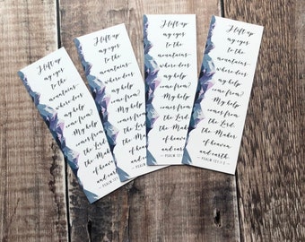 Psalm 121 Bookmark | Etsy
