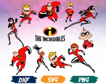 Incredibles clipart | Etsy