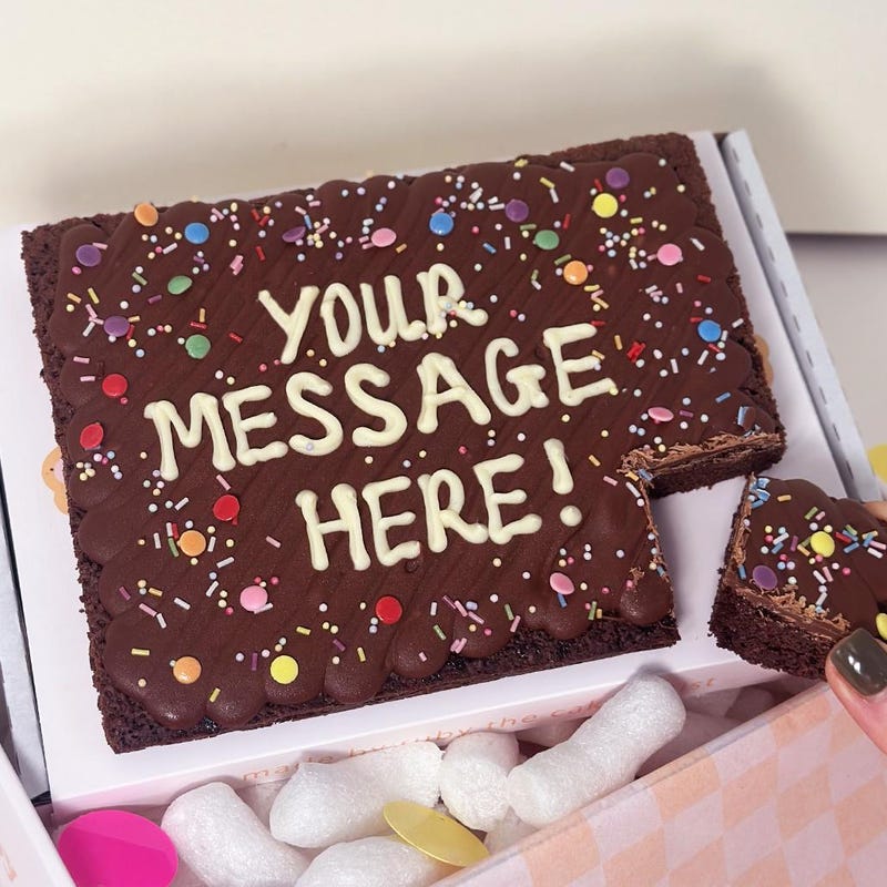 Brownies Birthday Card - Etsy UK