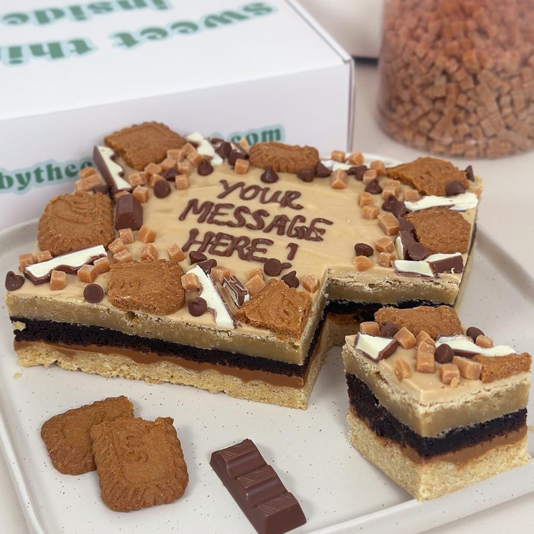 The Personalised Cookie Slab - Etsy UK