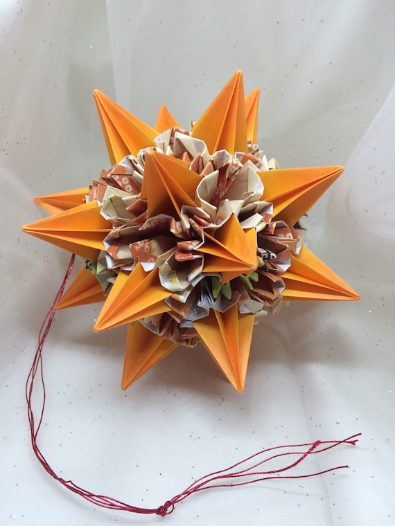 Origami Kusudama 'sea Urchin' - Etsy