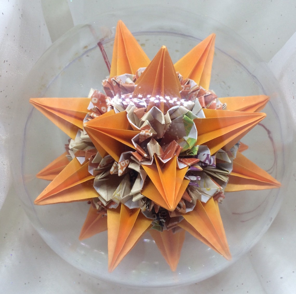 Origami Kusudama 'sea Urchin' - Etsy