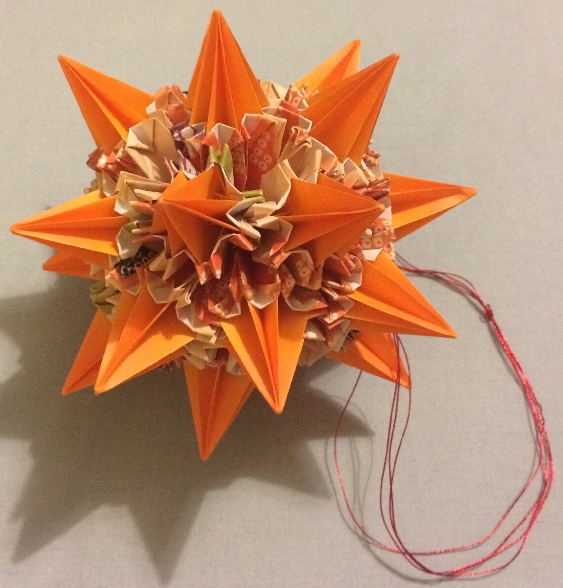 Origami Kusudama 'sea Urchin' - Etsy