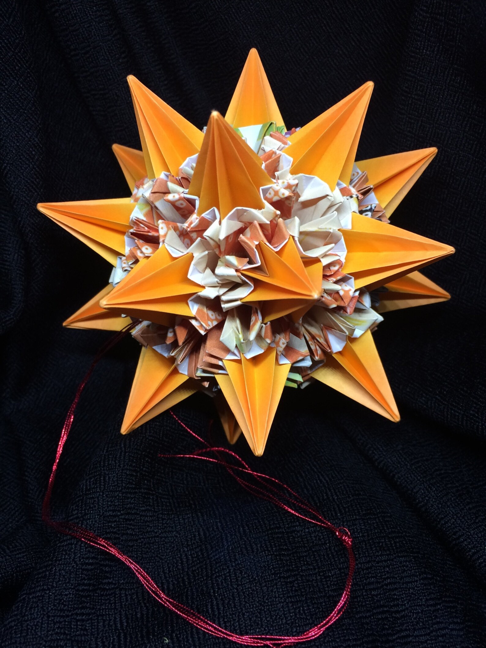 Origami Kusudama 'sea Urchin' - Etsy