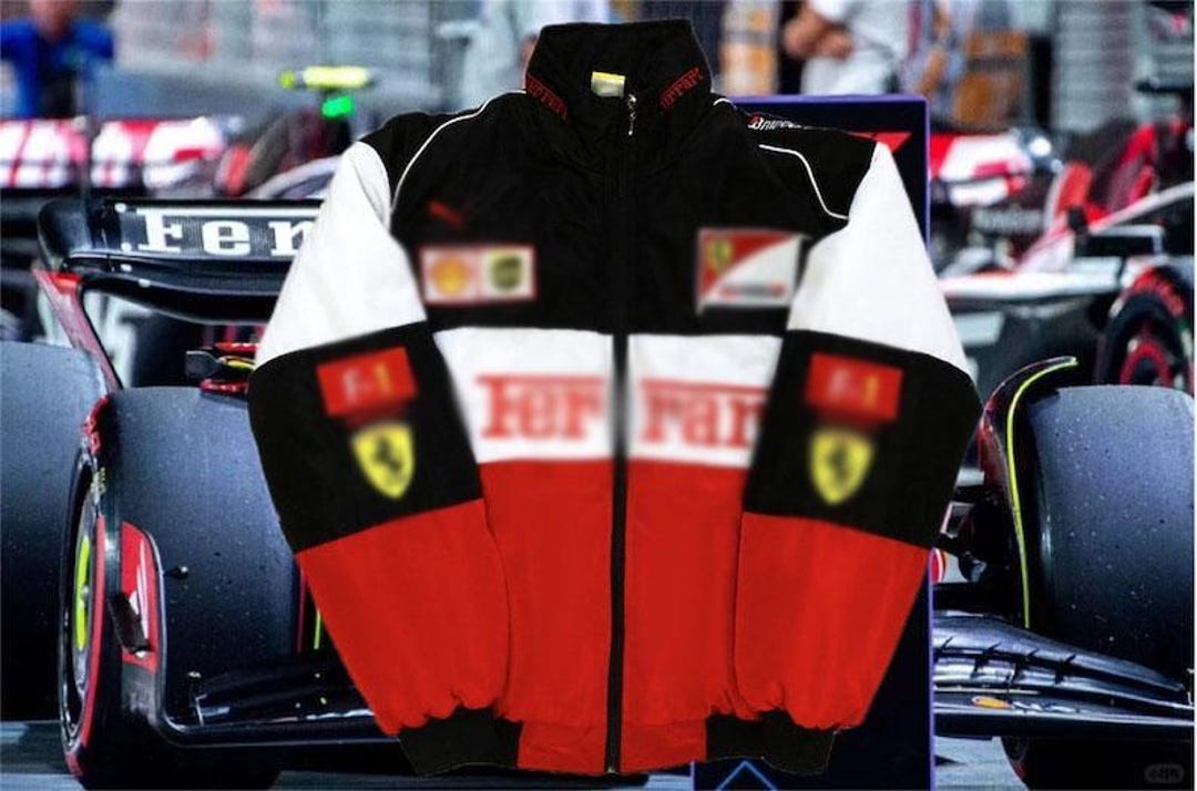 Retro Formula One Racing Jacket, Flying Jacket, Racing Jacket ...