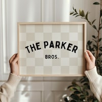 Brothers Sign - Etsy