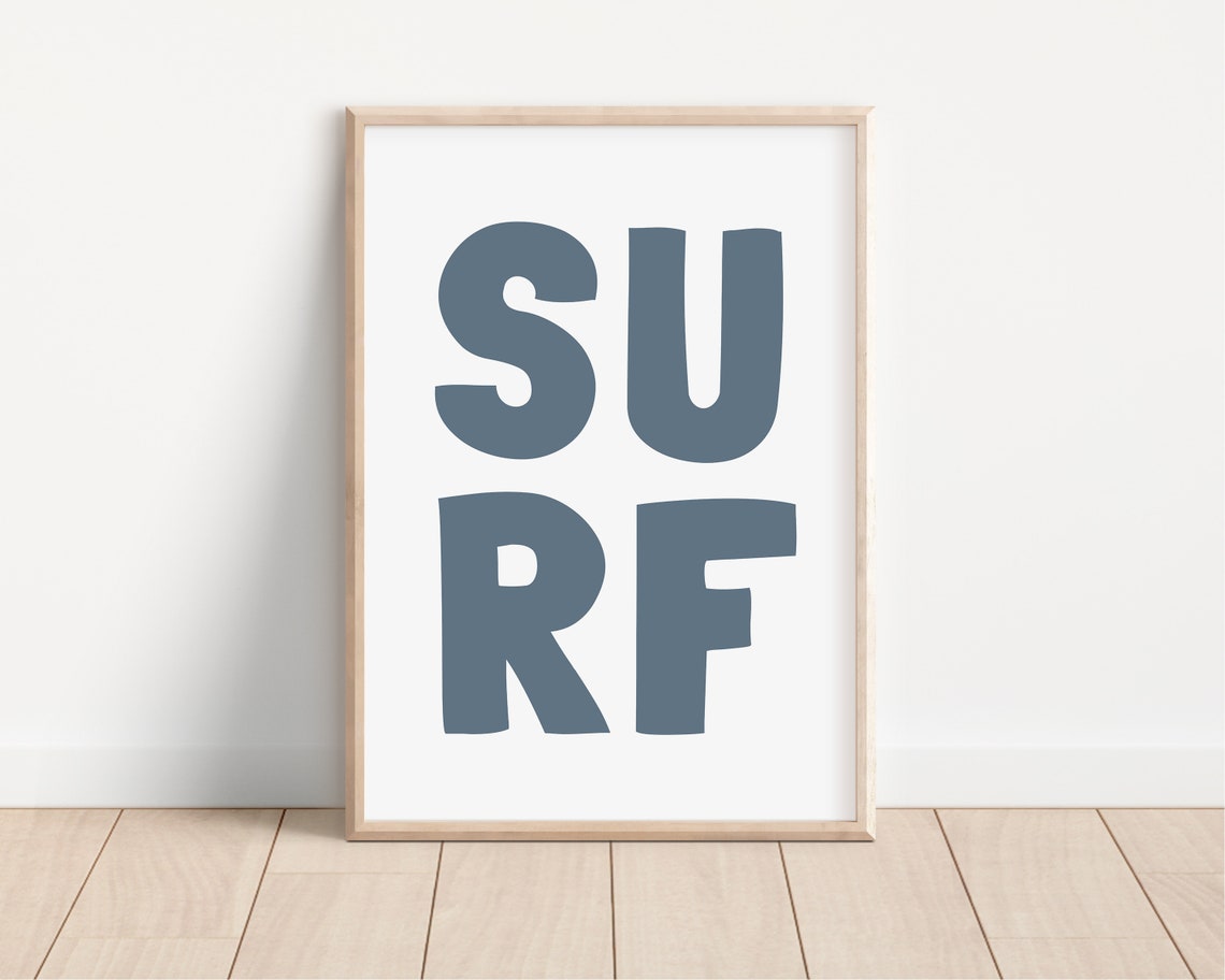Sand Surf Salt Beachy Gallery Wall Set of 3 Downloadable Prints, Boy ...