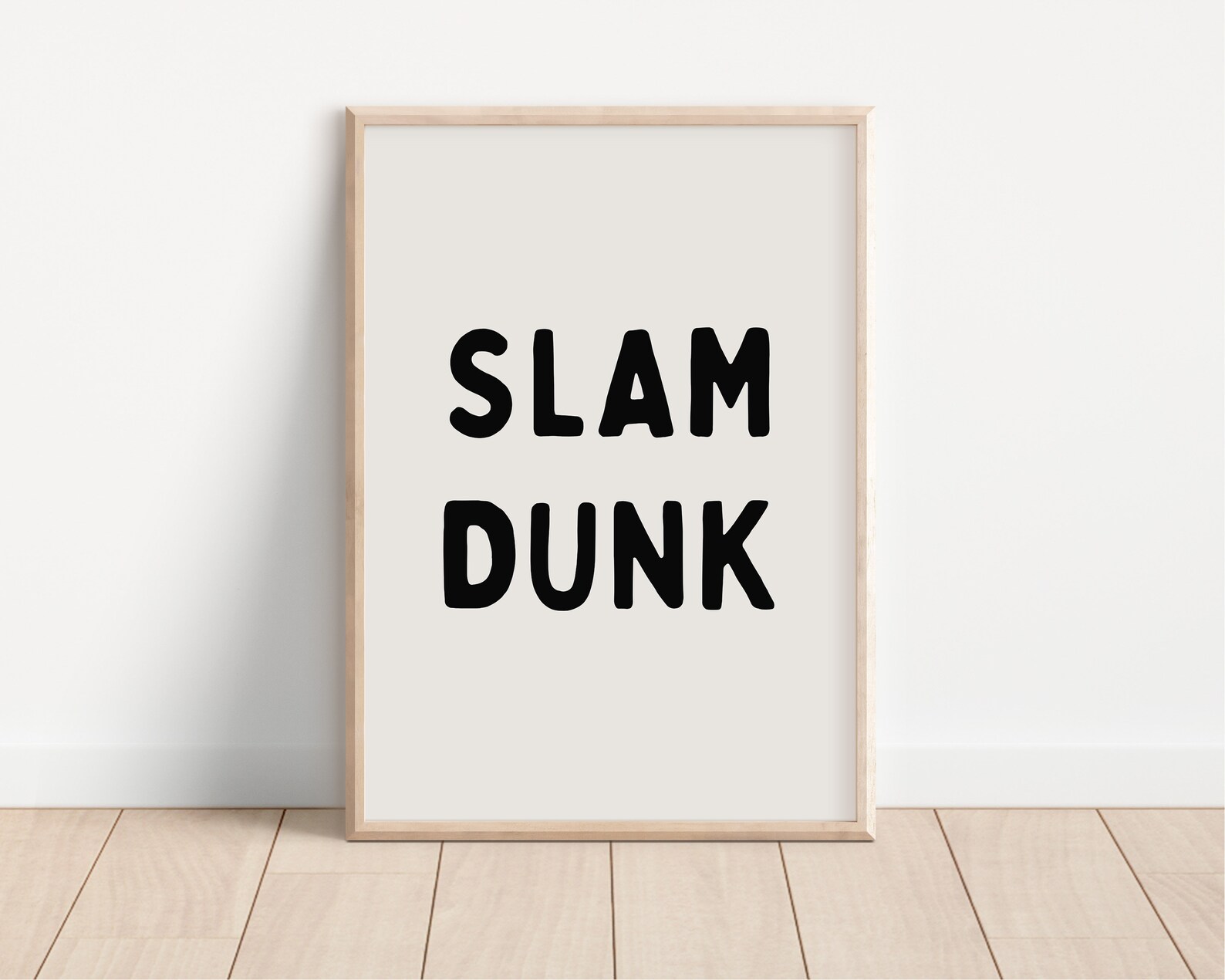Slam Dunk Personalized Basketball Gallery Wall Set of 3 Downloadable ...
