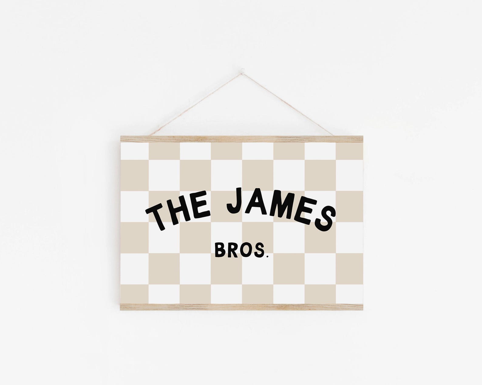 Personalized Name Brother Downloadable Print, Sibling Wall Art, Bros ...