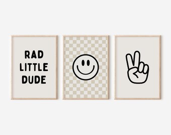 Rad Little Dude Art - Etsy