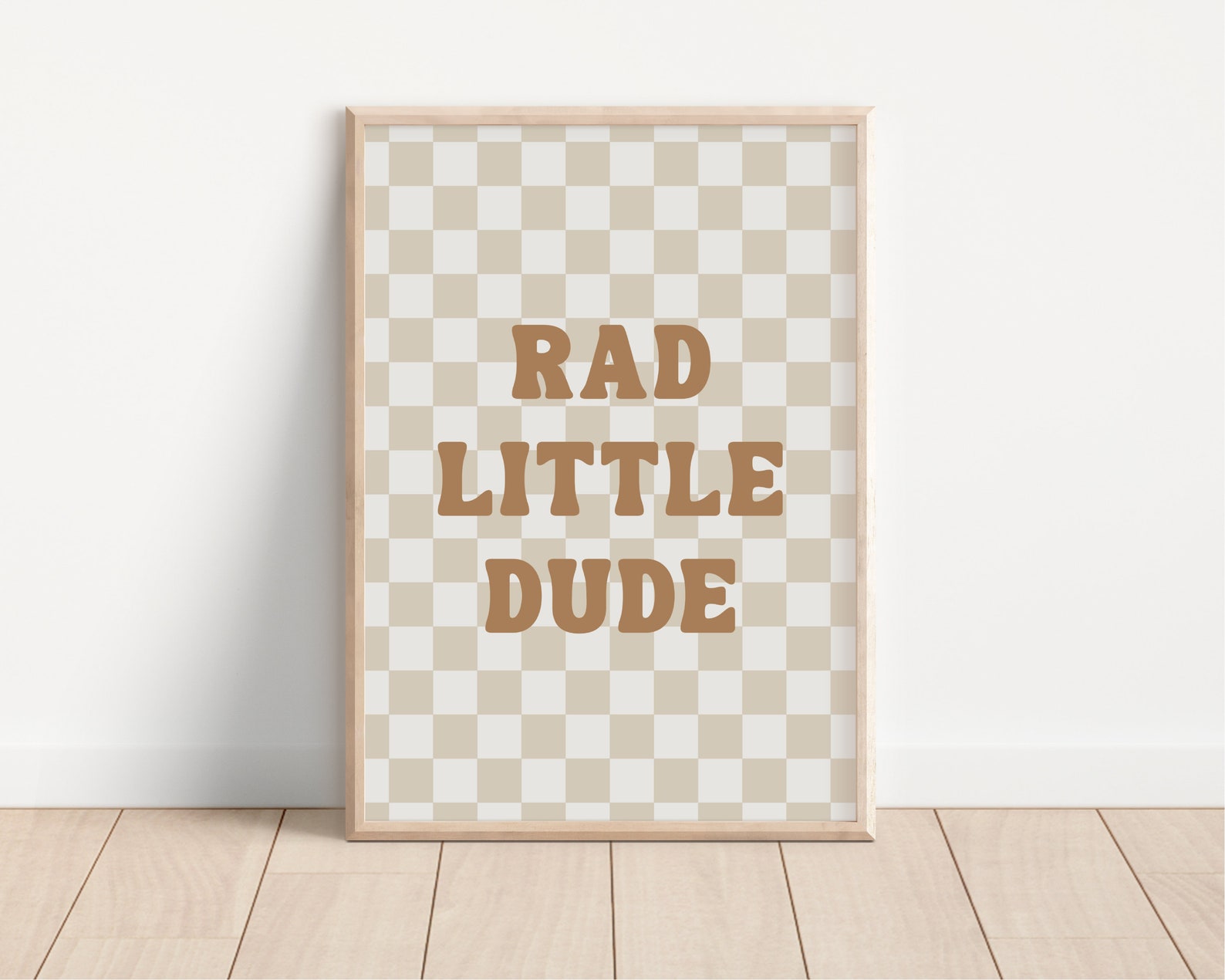 Rad Little Dude Downloadable Print Boy Nursery Decor Kids - Etsy