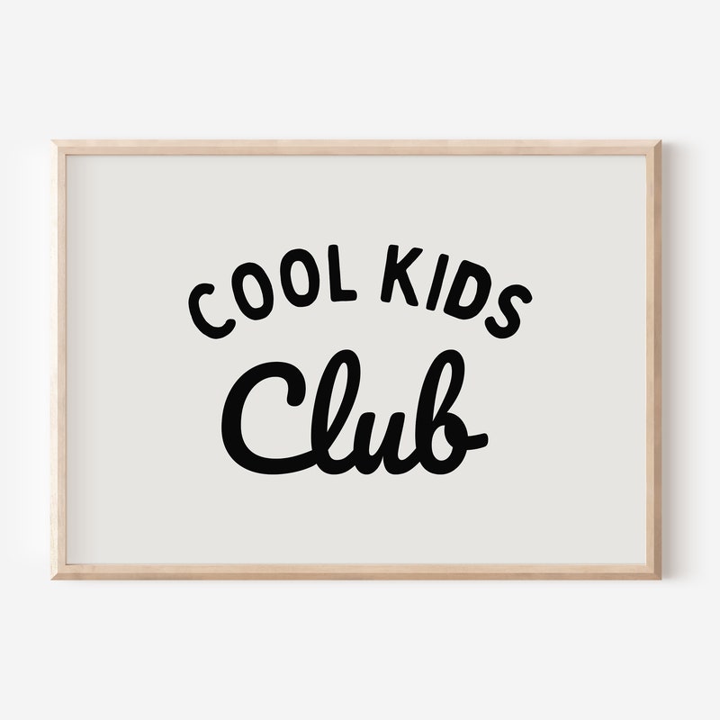 Cool Kids Club Banner - Etsy