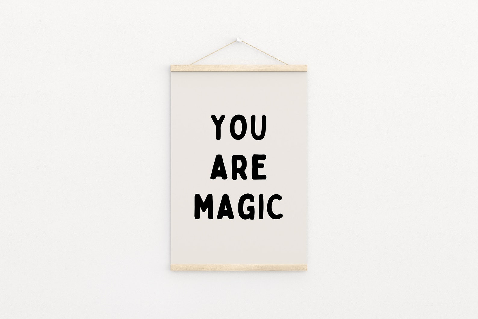You Are Magic Downloadable Print, Modern Nursery Decor, Kids Room ...