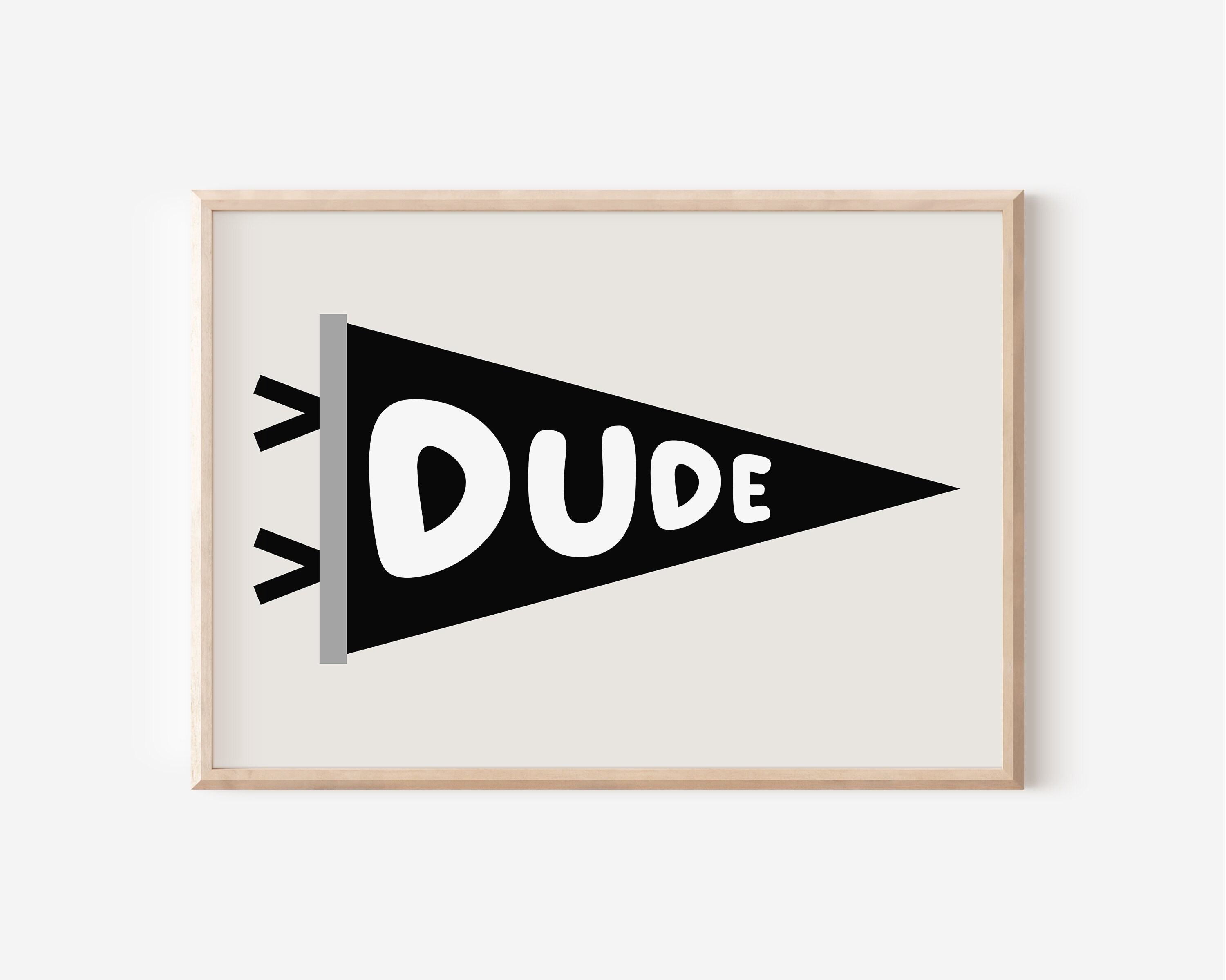 Boyhood Boys Rule Lightning Bolt Gallery Wall Set of 6 Downloadable ...