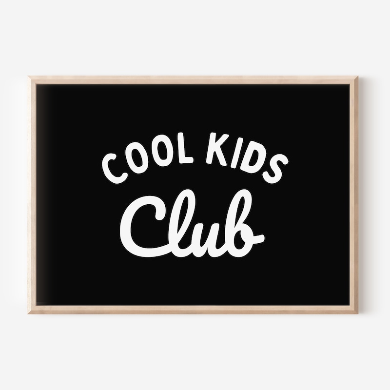 Cool Kids Club Banner - Etsy