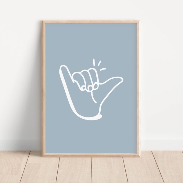 Shaka Wall Decor - Etsy