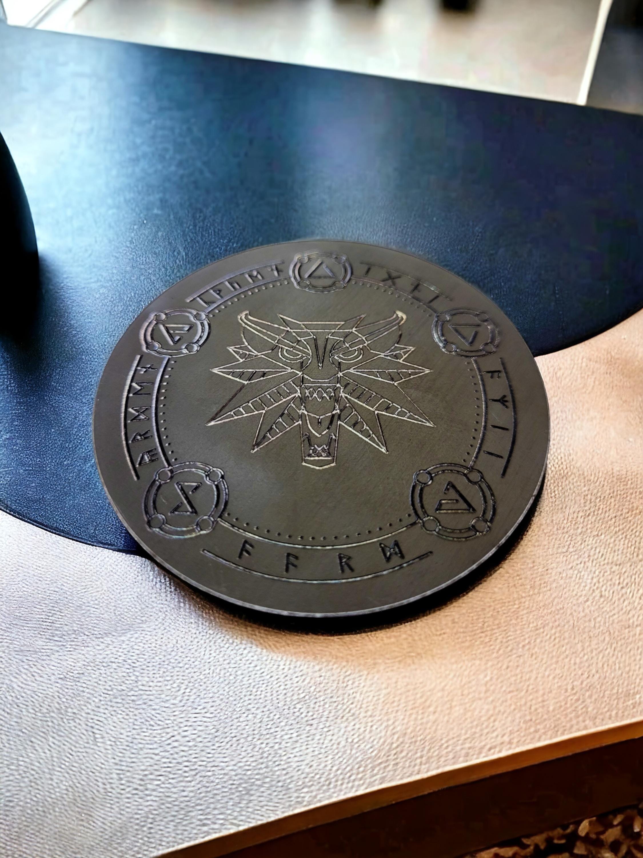 Witcher Collectible Coin (large), Metal Collector Coin, Gaming Gift ...