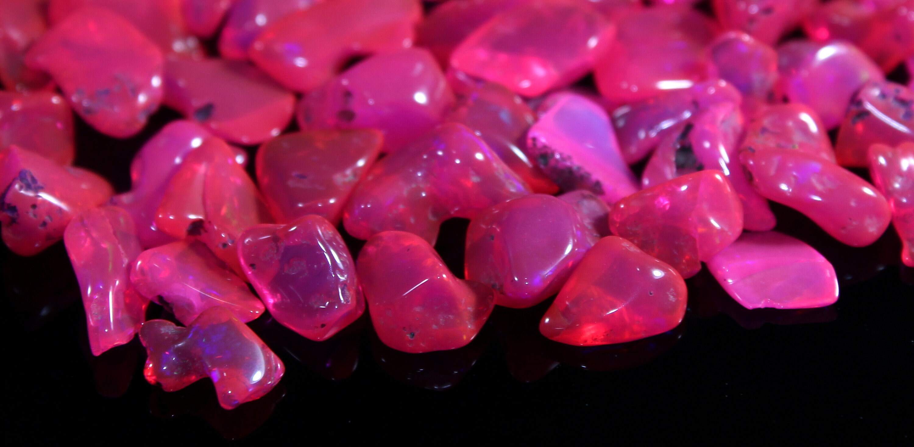 Pink Opal Opal Polish Rough Gemstone Natural Ethiopian Opal | Etsy