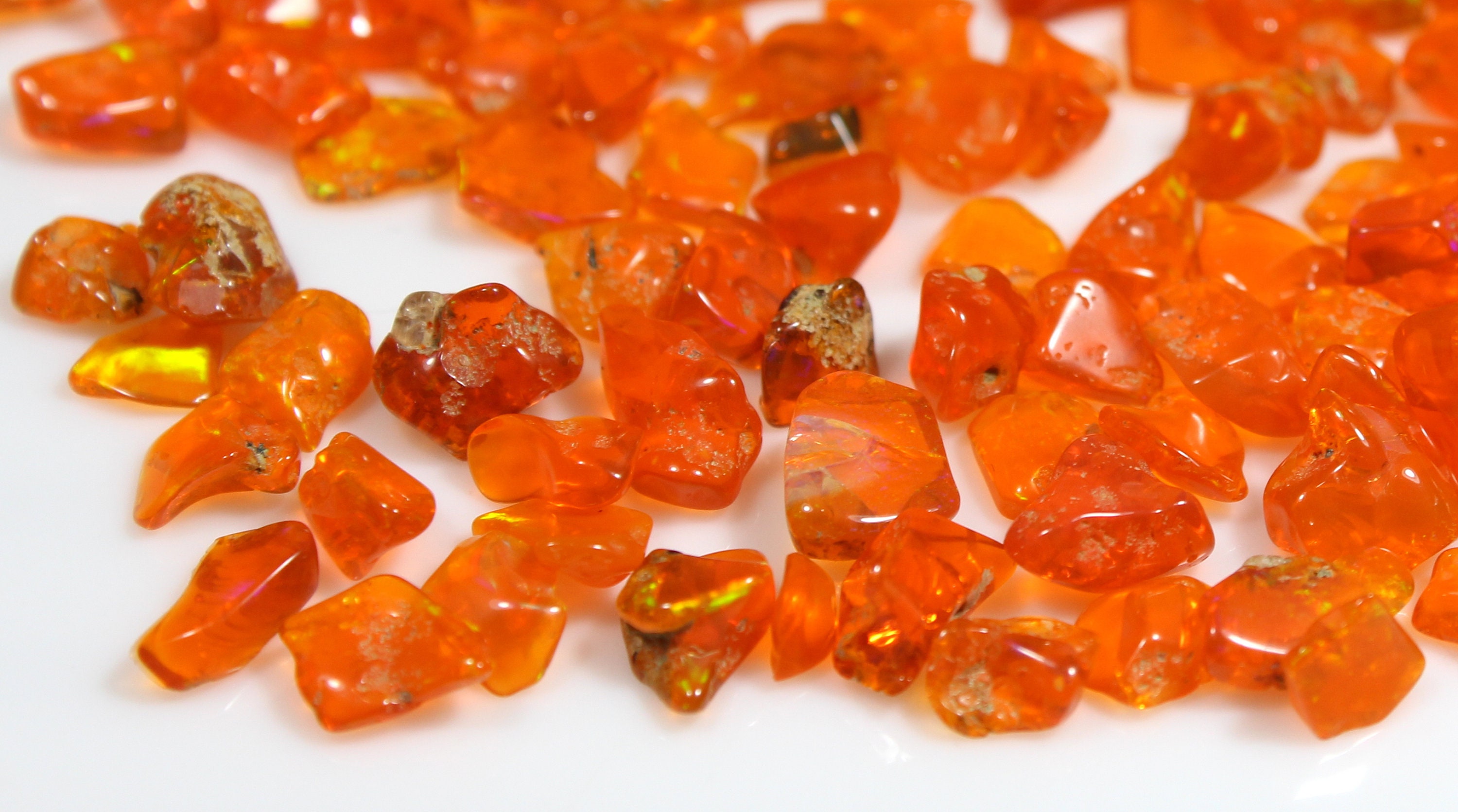 Orange Opal Opal Polish Rough Gemstone Natural Ethiopian - Etsy