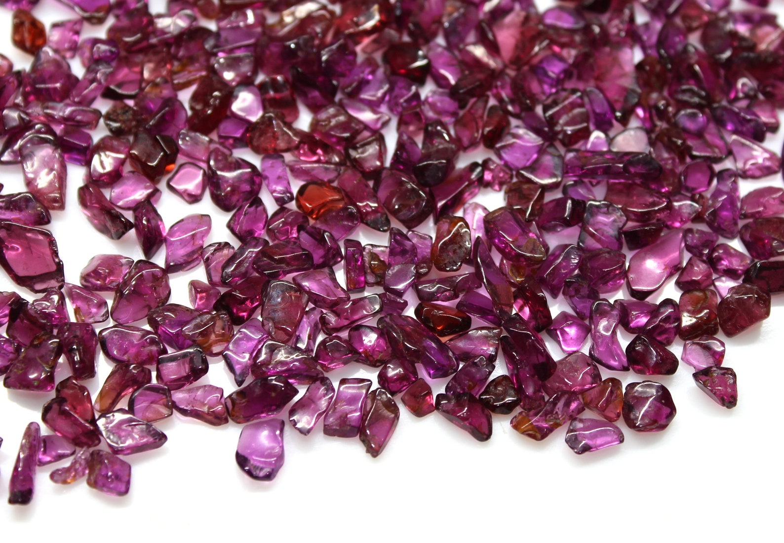 Rhodolite Garnet Polish Rough Garnet rough Lot Rhodolite | Etsy