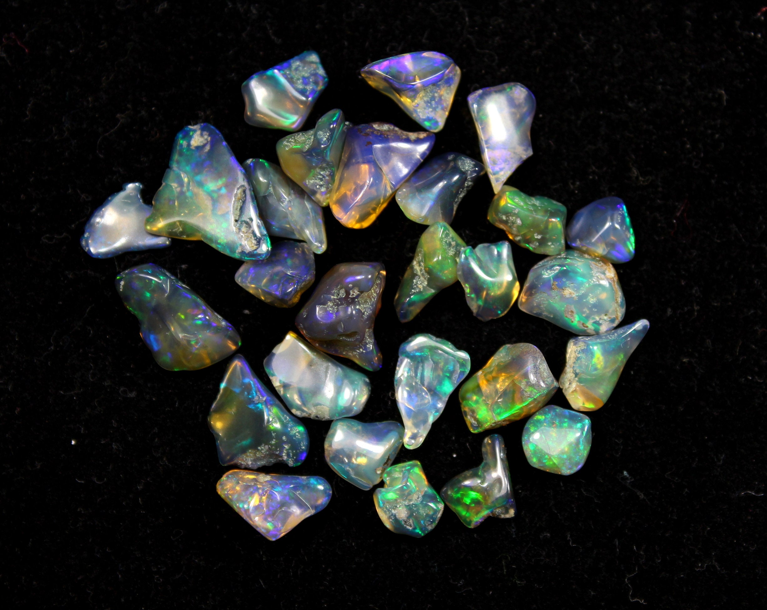 27 PCs Opal rough Polished Opal Rough Lot size 5 mm to 13 | Etsy