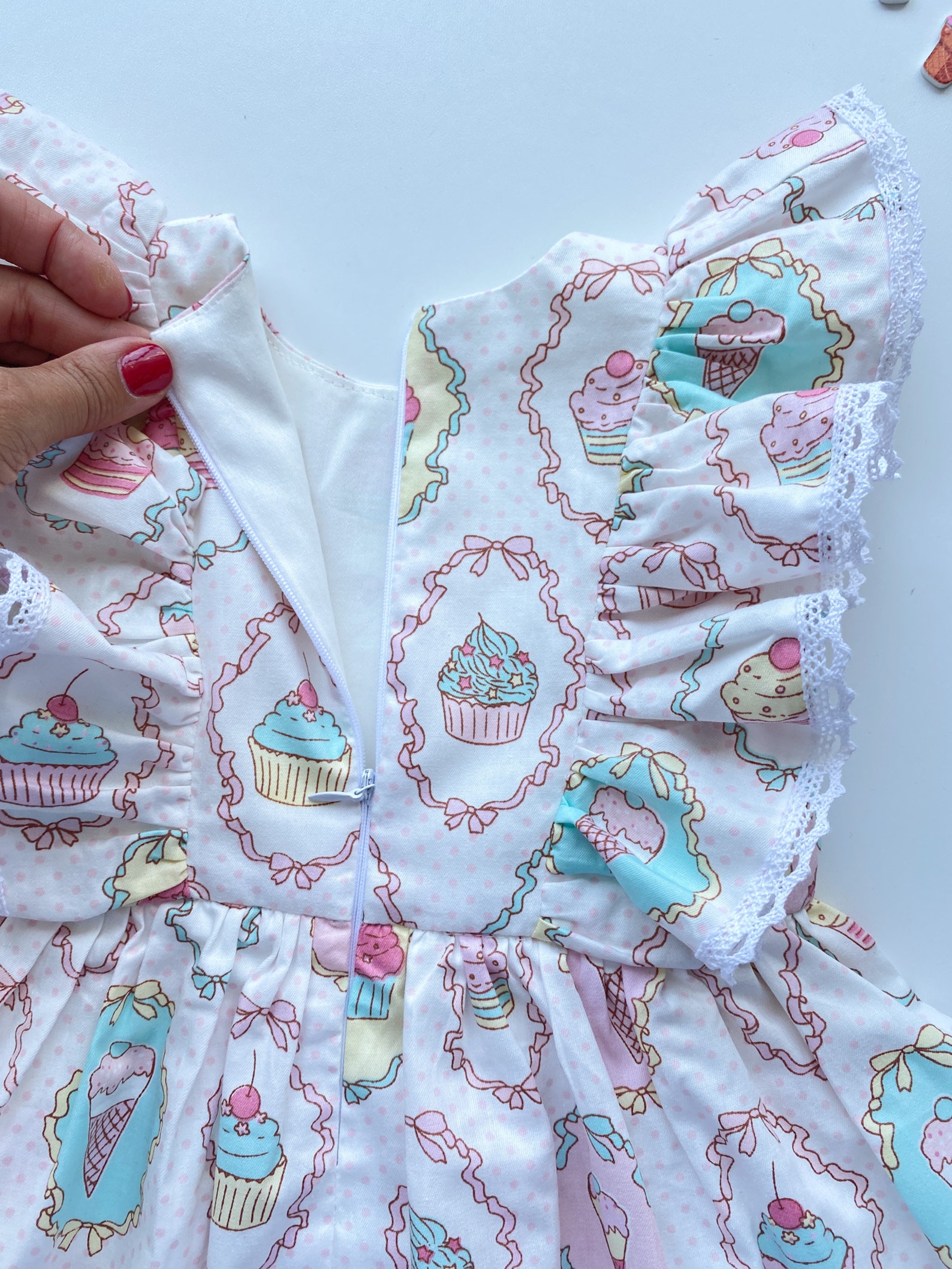 Ice Cream Outfit Sun Dress Ice Cream Party Dress Ruffle - Etsy