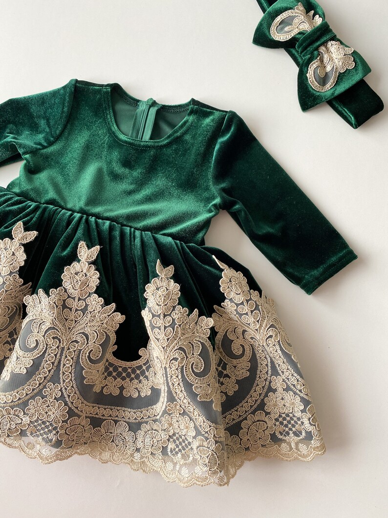 Christmas Dress Green Christmas Dress 1st Christmas Dress - Etsy