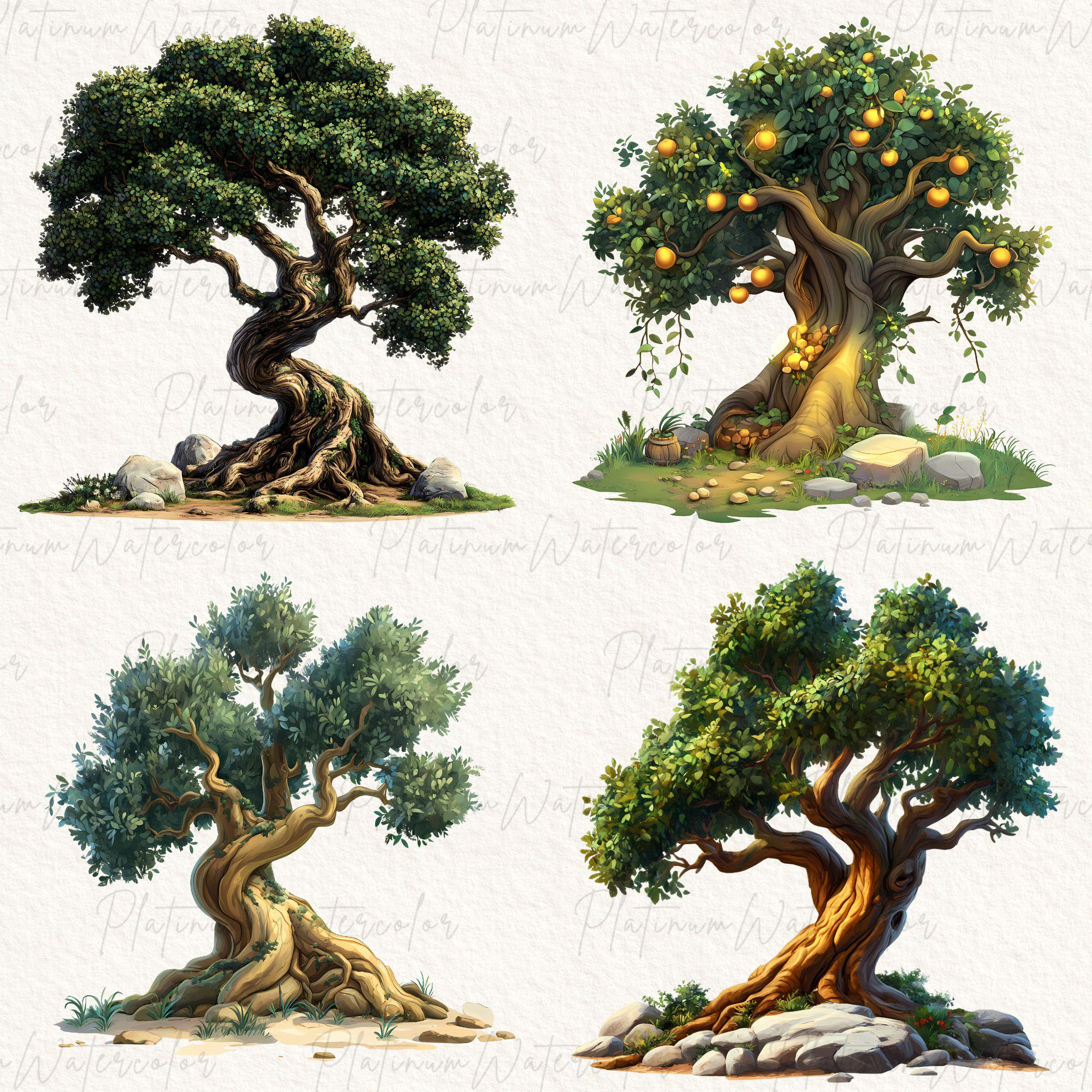7 Tree of Knowledge of Good and Evil Cliparts, Old Testament Cliparts ...
