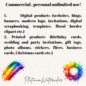 Rainbow Clipart Bundle, Watercolor Rainbow Png, Rainbow Wall Art ...