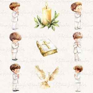 Boy First Communion PNG, Digital Clipart , Instant Download, Commercial ...
