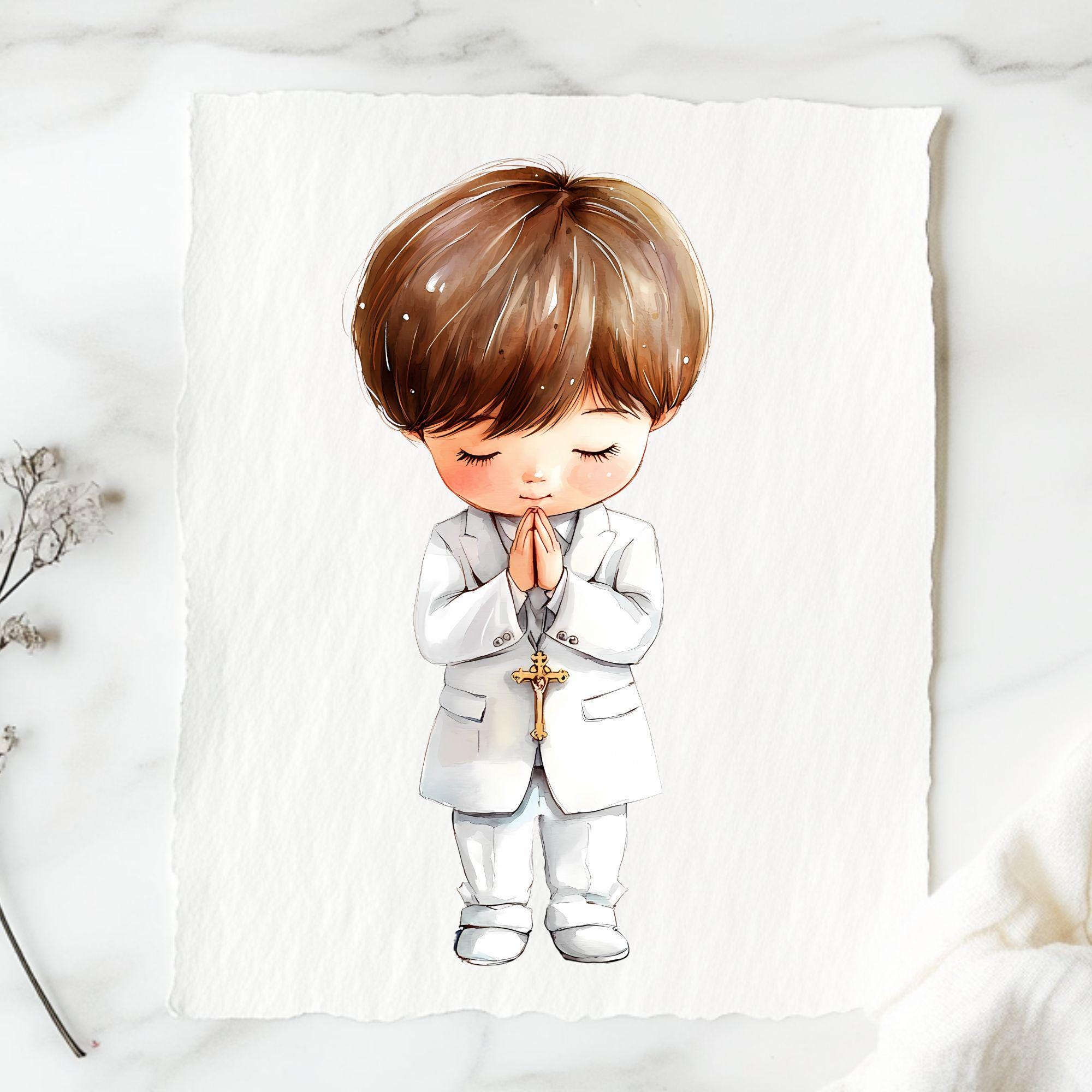 Boy Communion PNG, 1st Communion PNG, Perfect for Catholic Celebrations ...