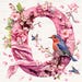 Alphabet Png, Floral Alphabet Png, Spring Clipart, Pink Flower Clipart ...